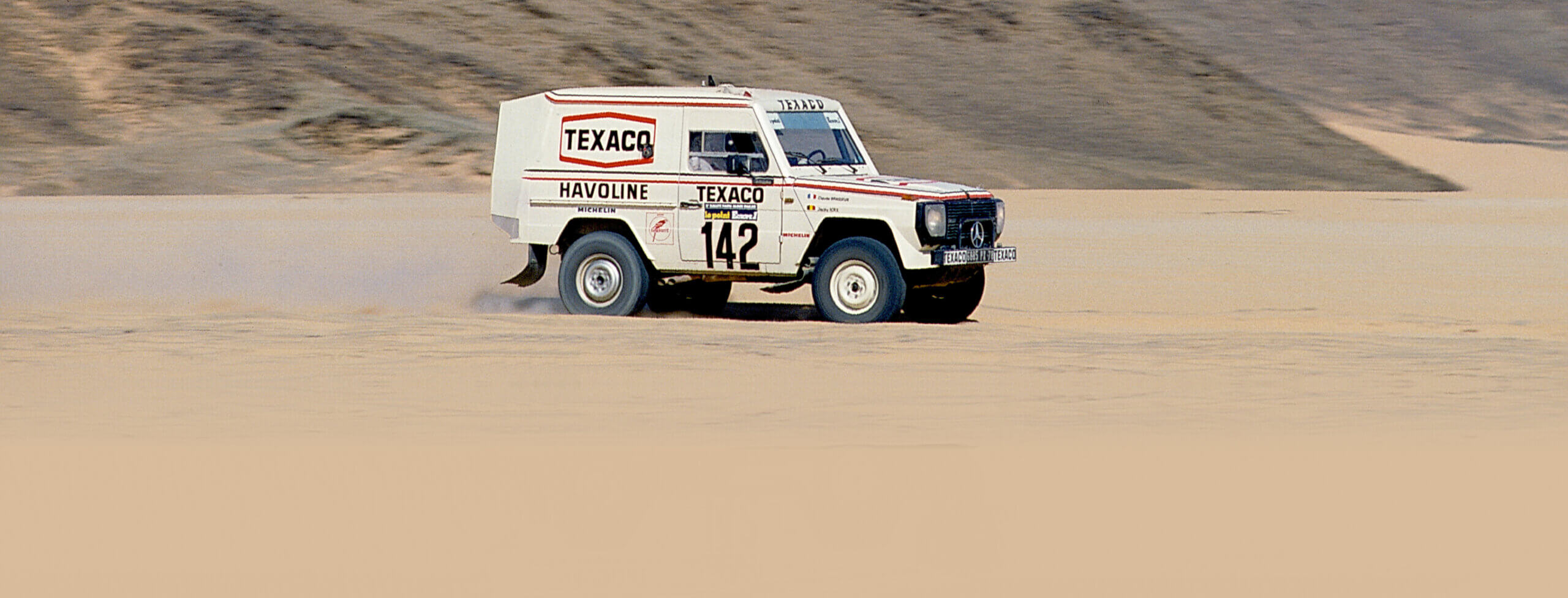 Une Mercedes-Benz 280 GE s’adjuge le Paris-Dakar en 1983 | Sport